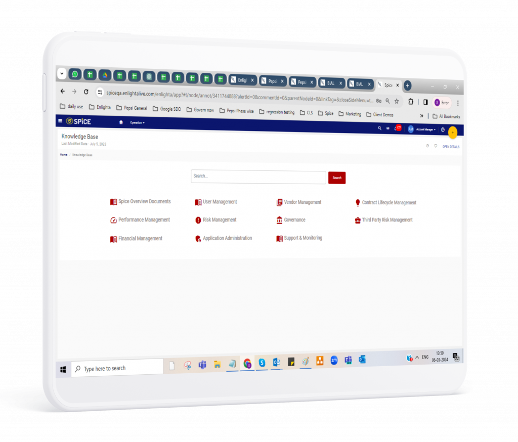 Enlighta - Vendor Portal